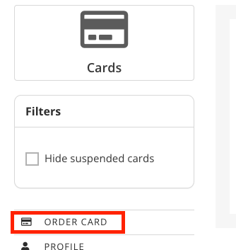 Request an RFID program card – EVgo