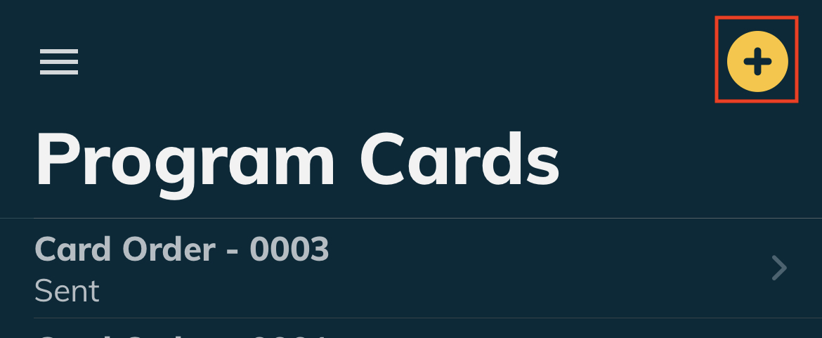 Request an RFID program card – EVgo